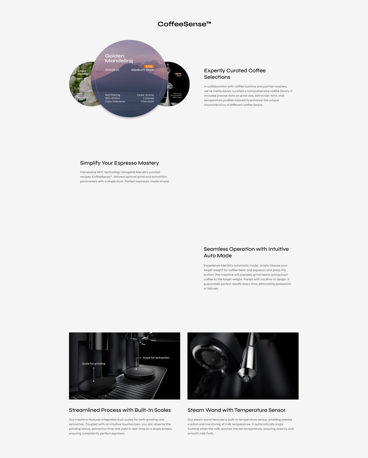 Meraki Espresso Coffee Machine