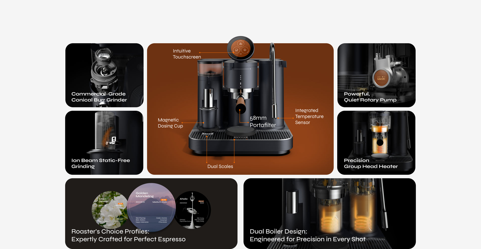 Meraki Espresso Coffee Machine