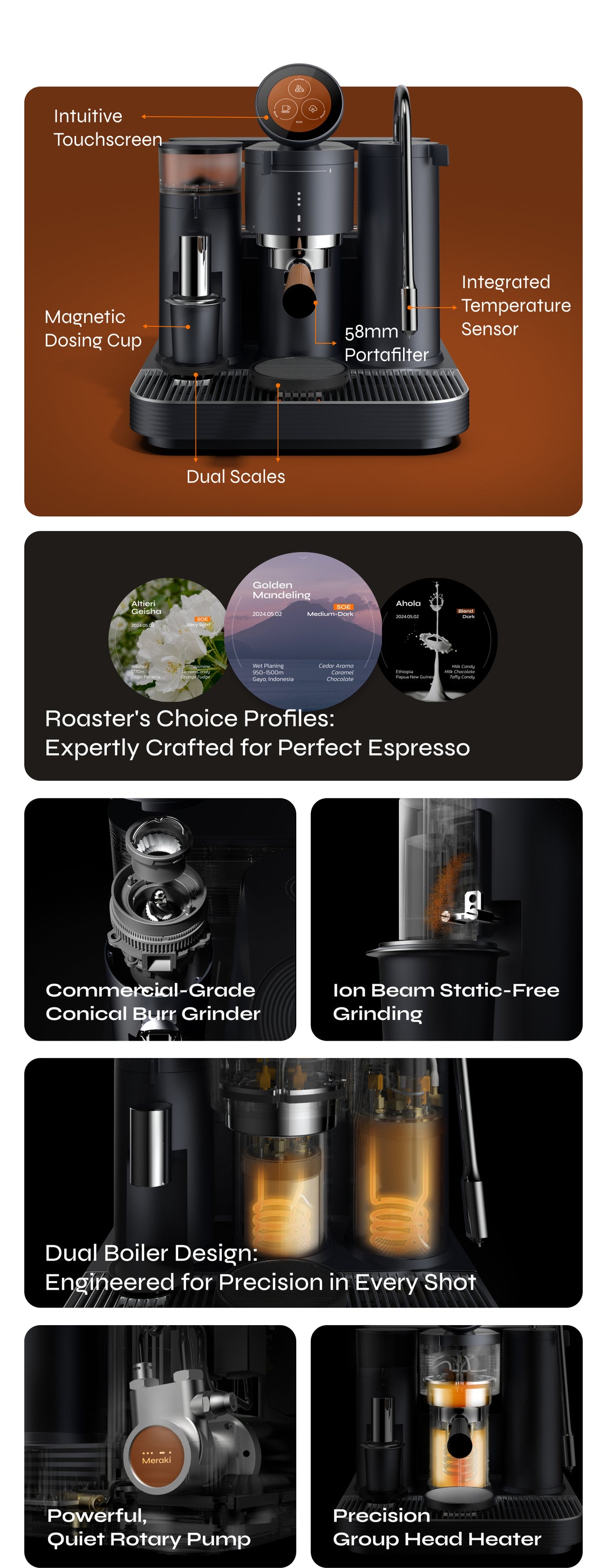 Meraki Espresso Coffee Machine